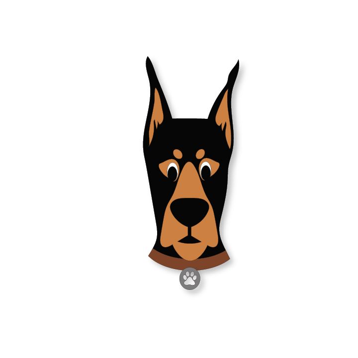 Doberman Cut File|D-1237716