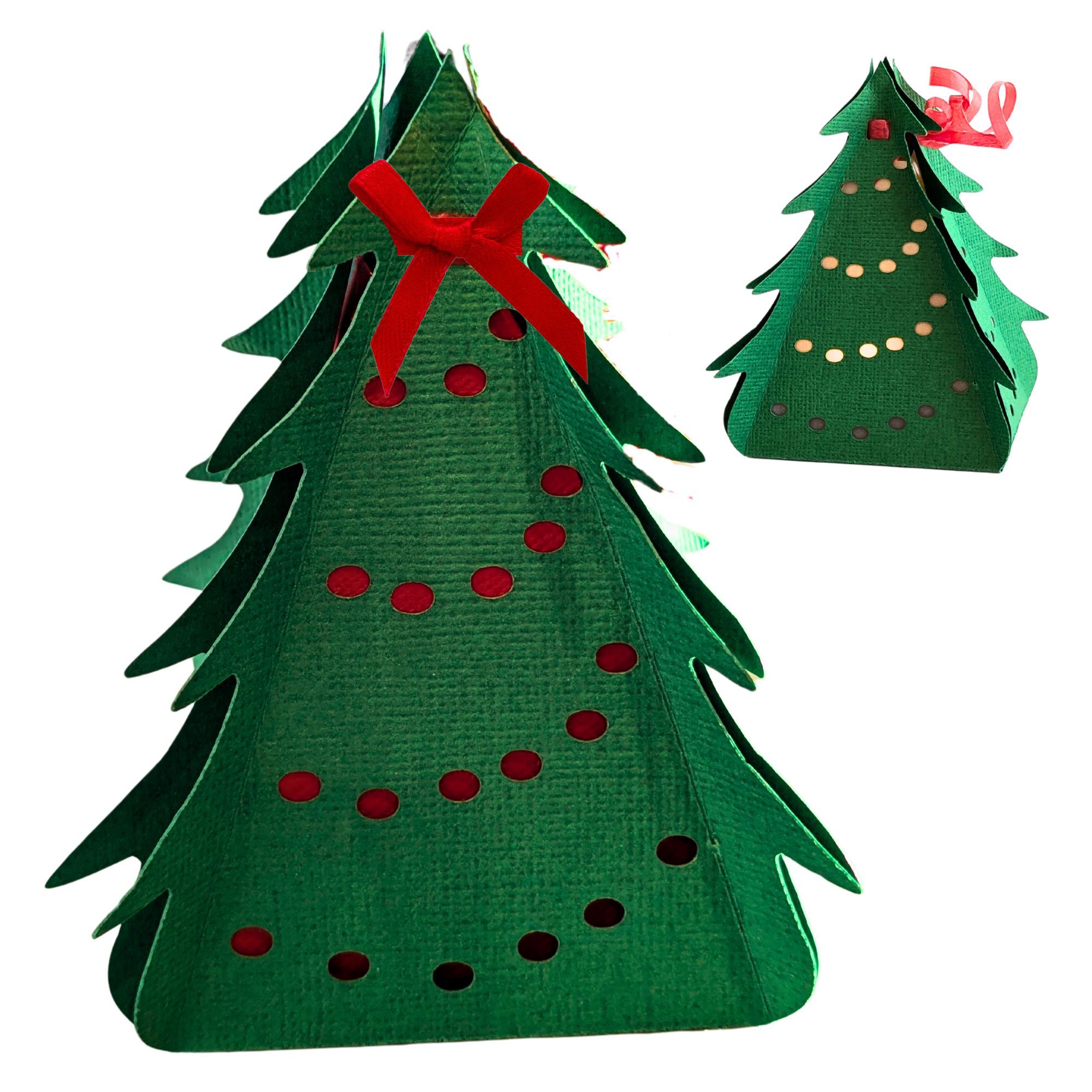 Christmas Tree Gift Box or Lantern|D-1236036