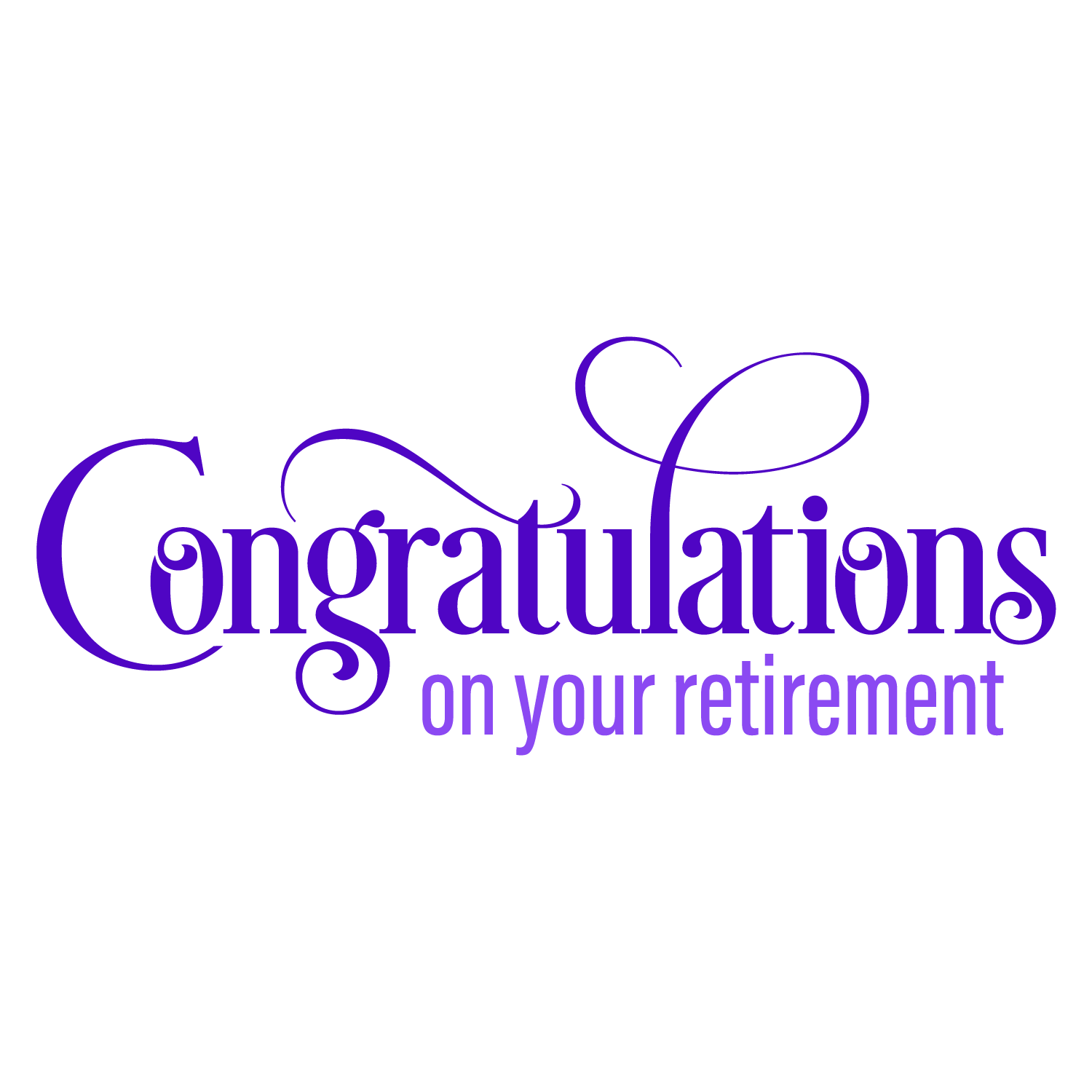 Congratulations On Your Retirement Silver And Gold Balloon Happy