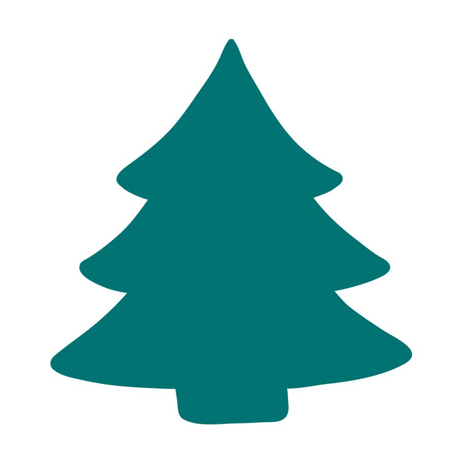 Christmas Tree Silhouette|D-1228600