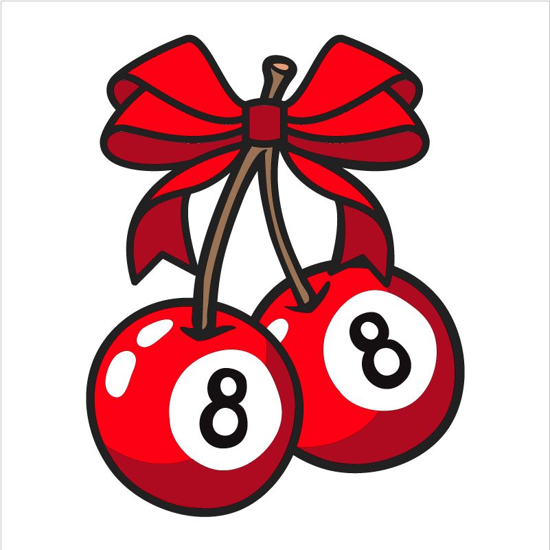 8 Ball Coquette Cherries |D-381019