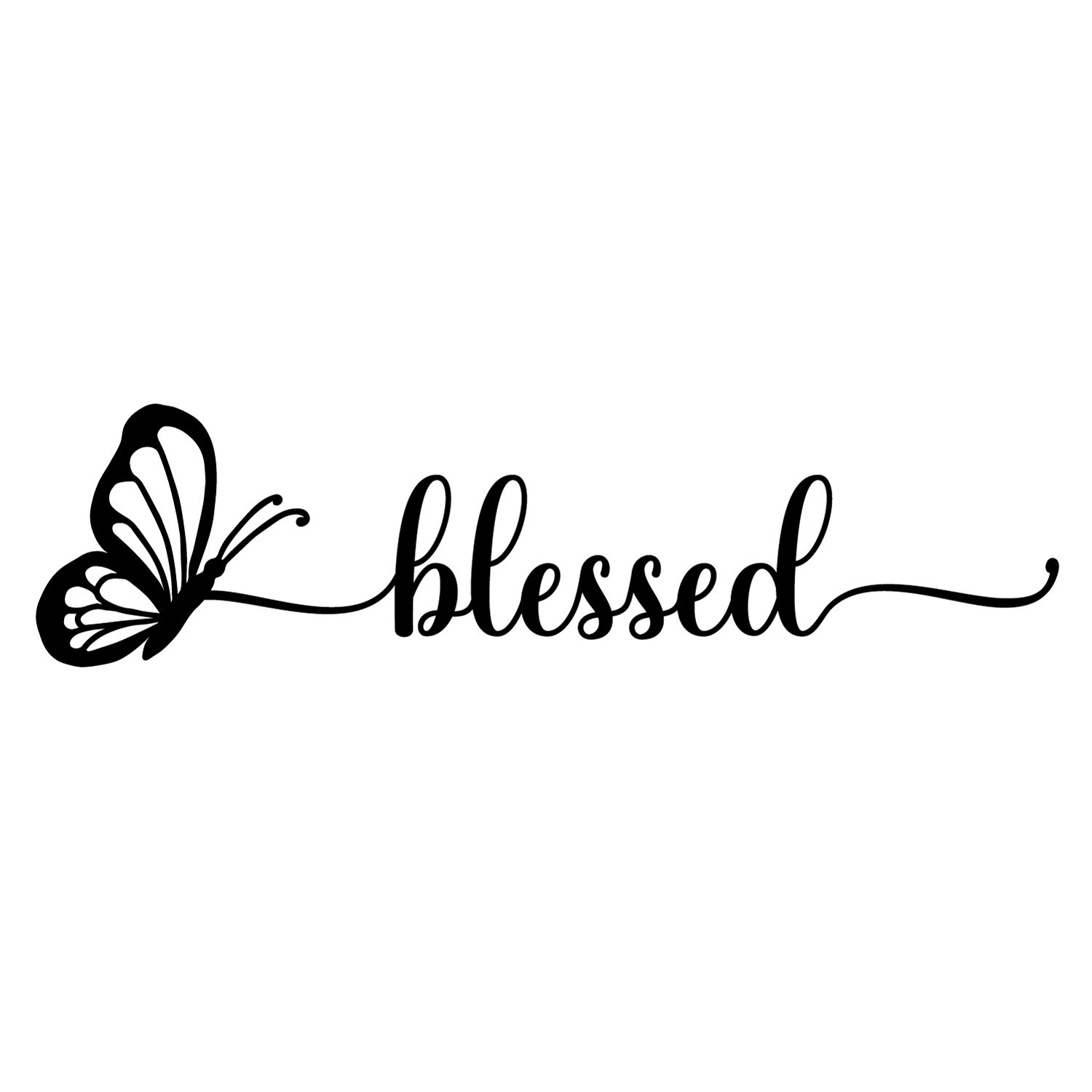 Blessed Butterfly Word|D-1225872