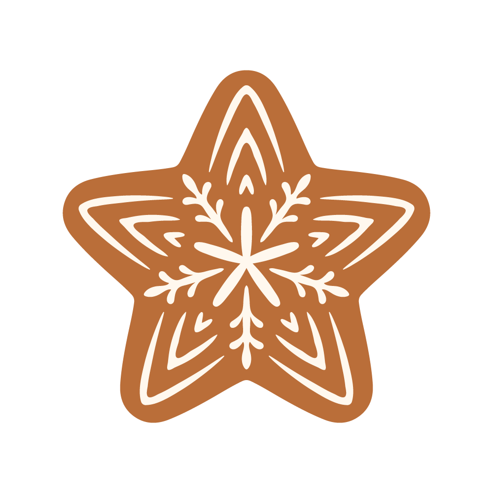 Christmas star cookie|D-1235197