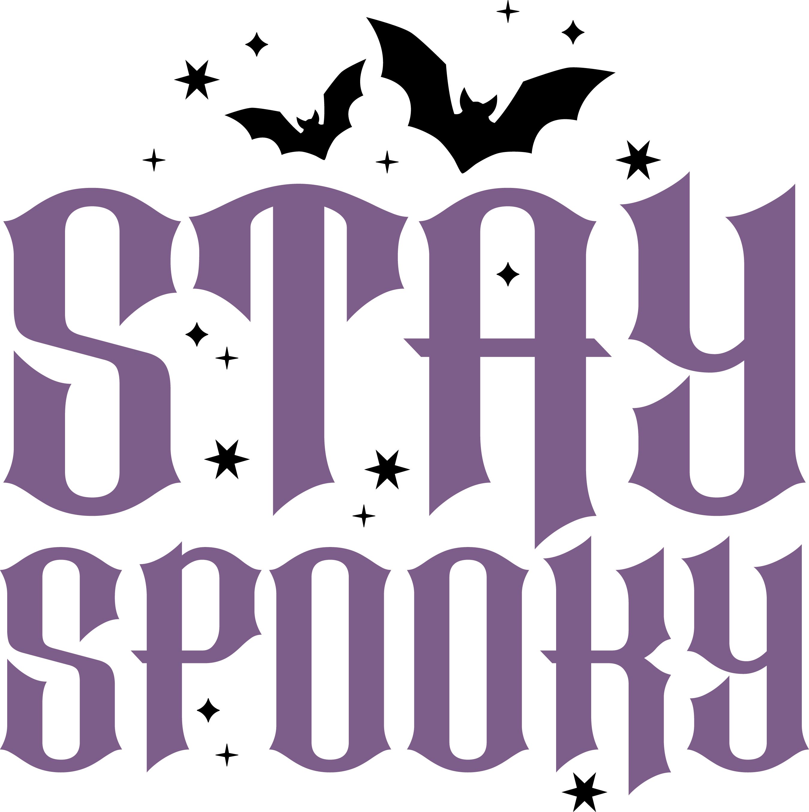 Stay Spooky Creepy Font|Silhouette Design Store