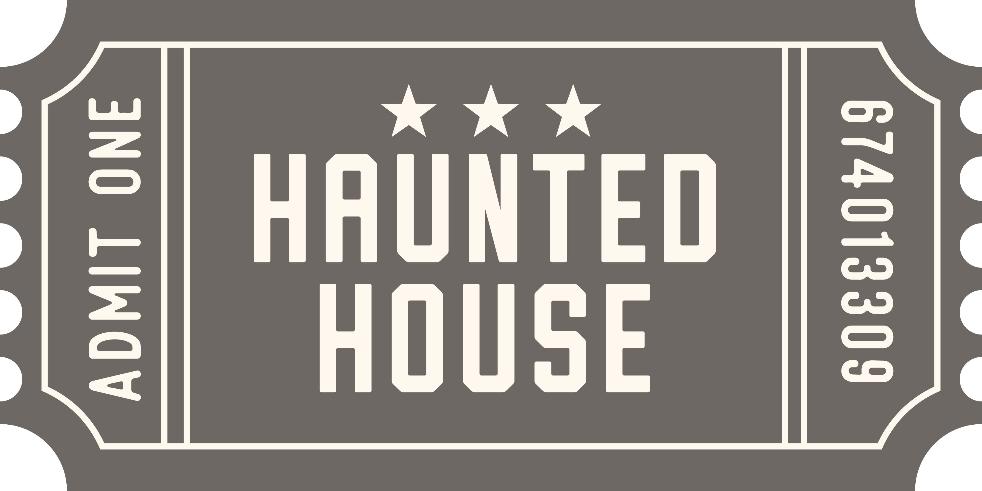 Haunted House Ticket Coupon|D-1228715