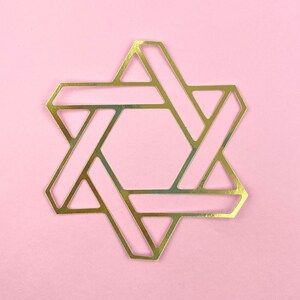 STAR OF DAVID - GEOMETRIC CAKE TOPPER|450562