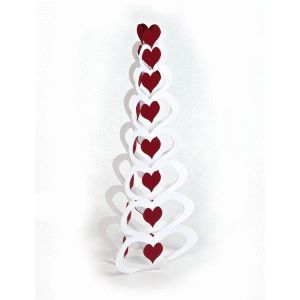 3d stacking heart valentine tree|72708