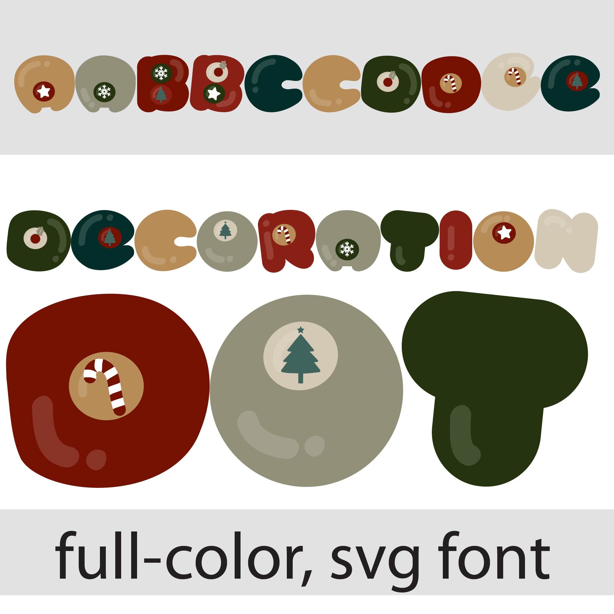 Decoration Dot Ditto Color Font|D-1235889