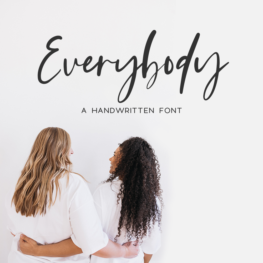 Everybody Script Font