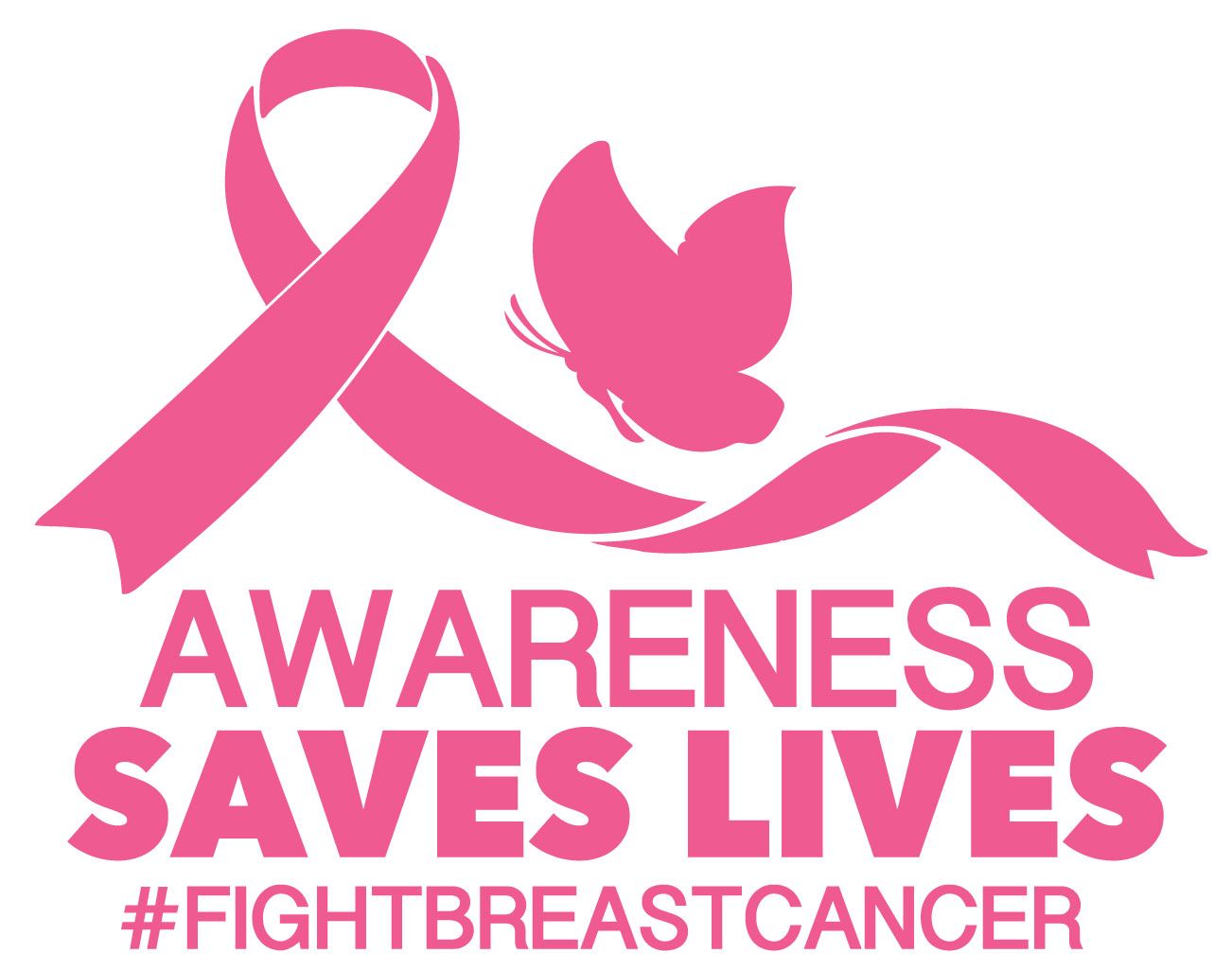 Fight Breast Cancer Logo The Pink Ribbon Foundation