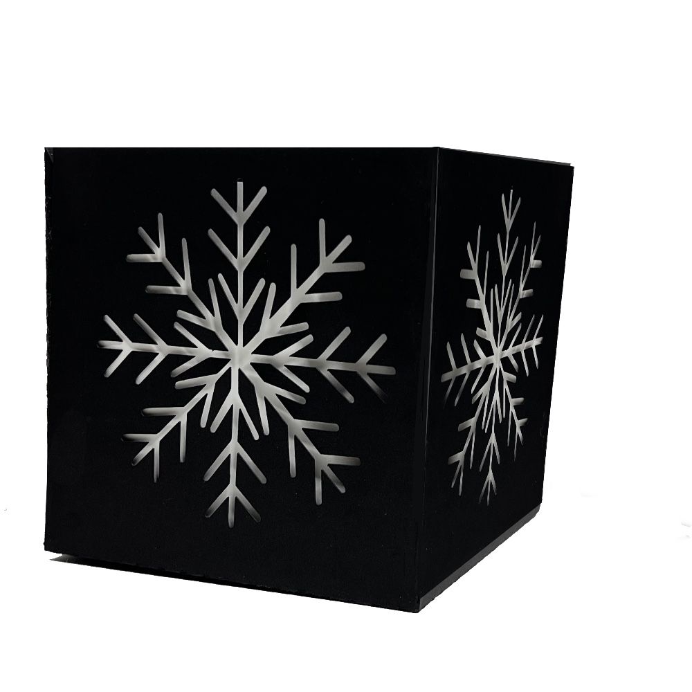 Snowflake Paper Lantern Candle Holder|D-1236361