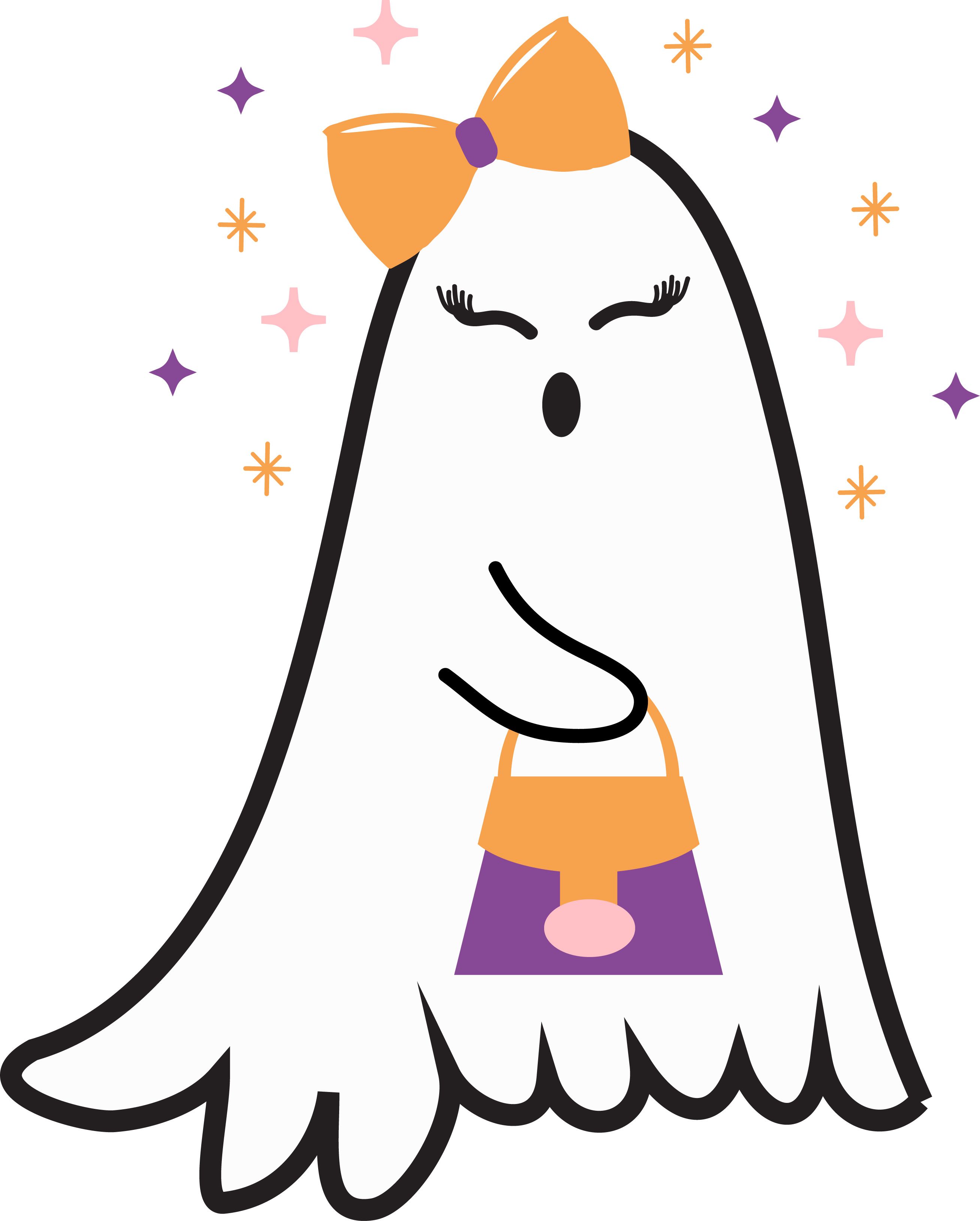 Ghost With Bow