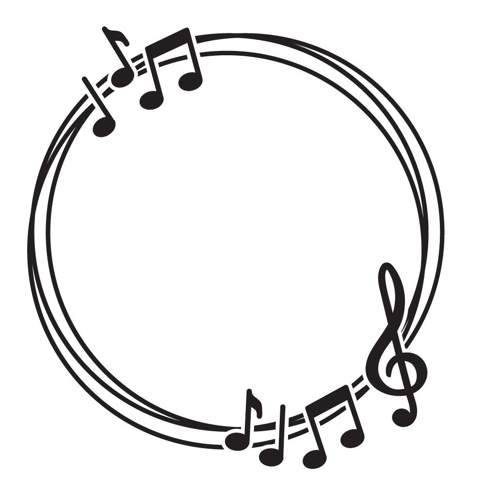 Musical notes frame|D-1240397