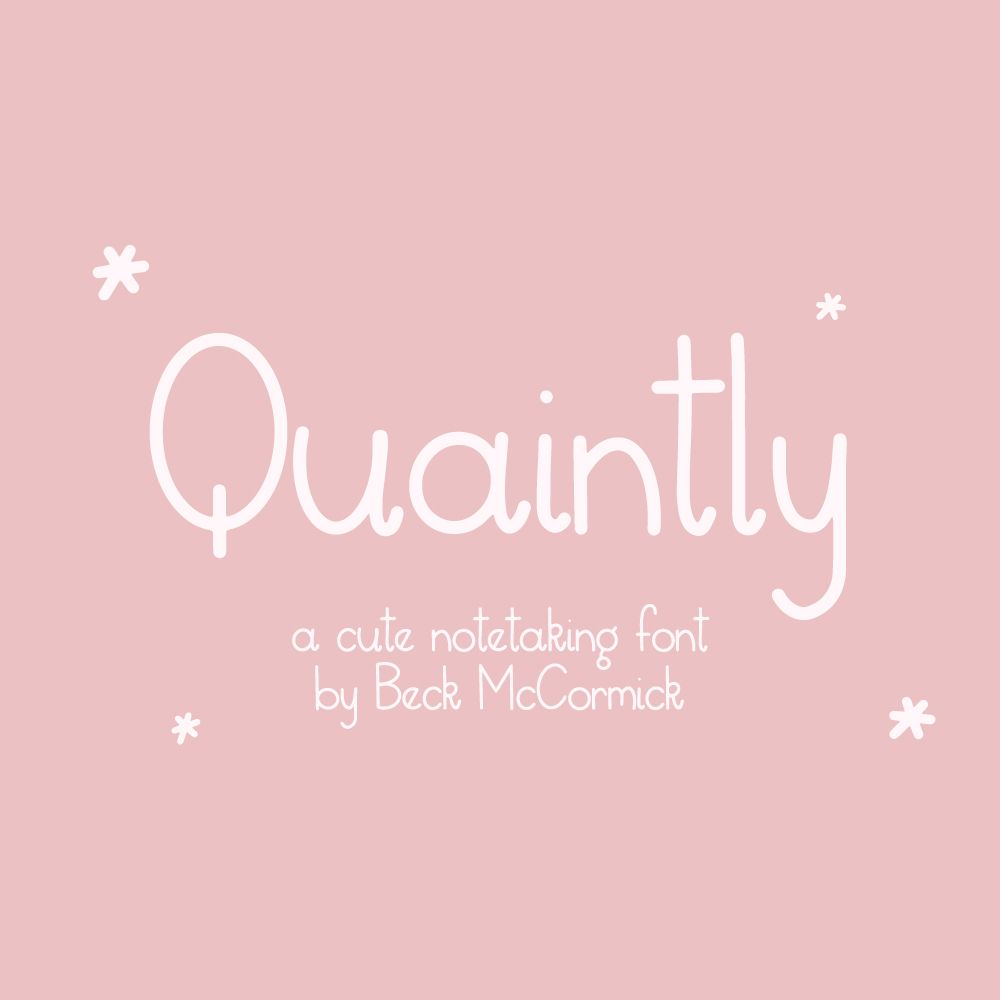 Quaintly Sans|D-1227003