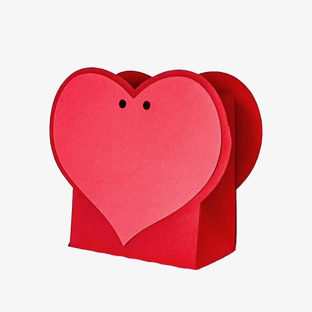 Heart Shaped Gift Bag|D-1225791
