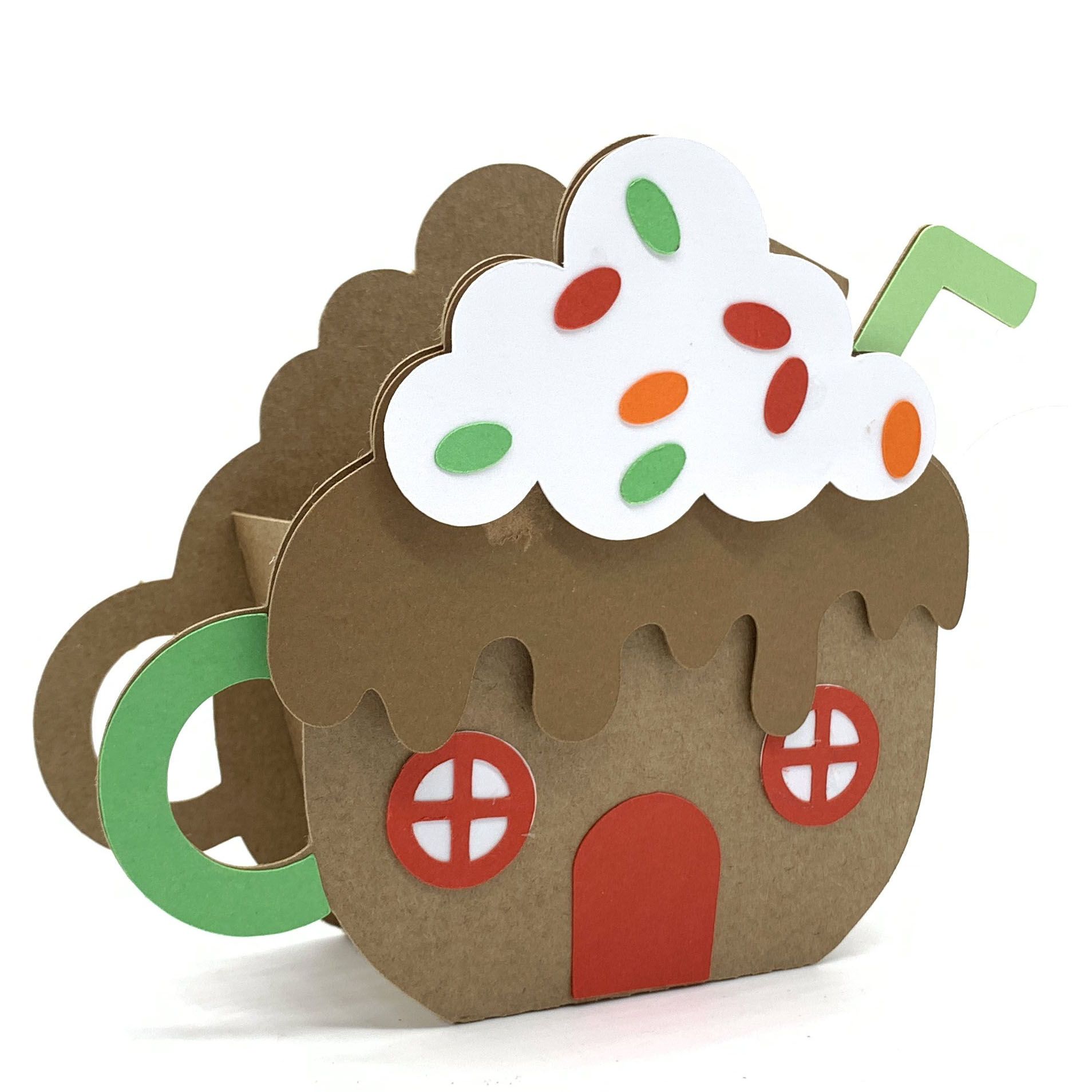 christmas candy house box|D-1231207