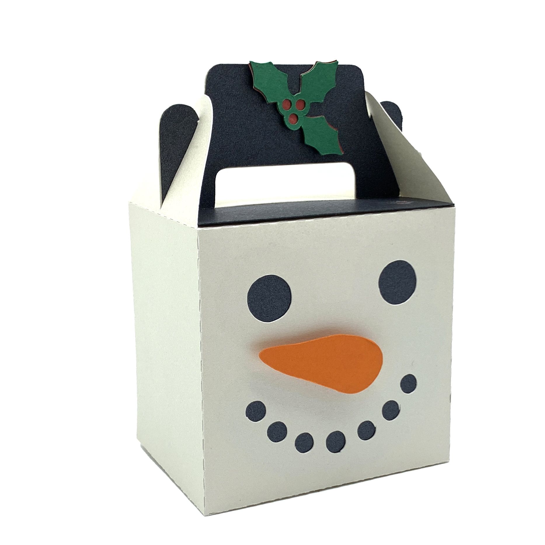 christmas snowman gable box|D-1234378