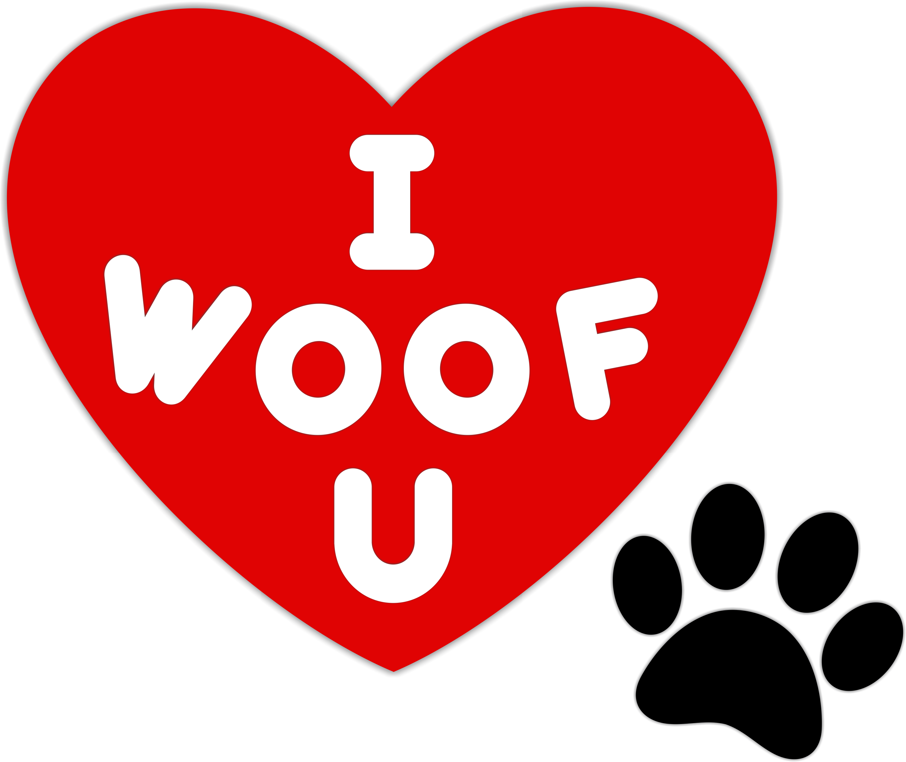 i woof u heart|D-1244434