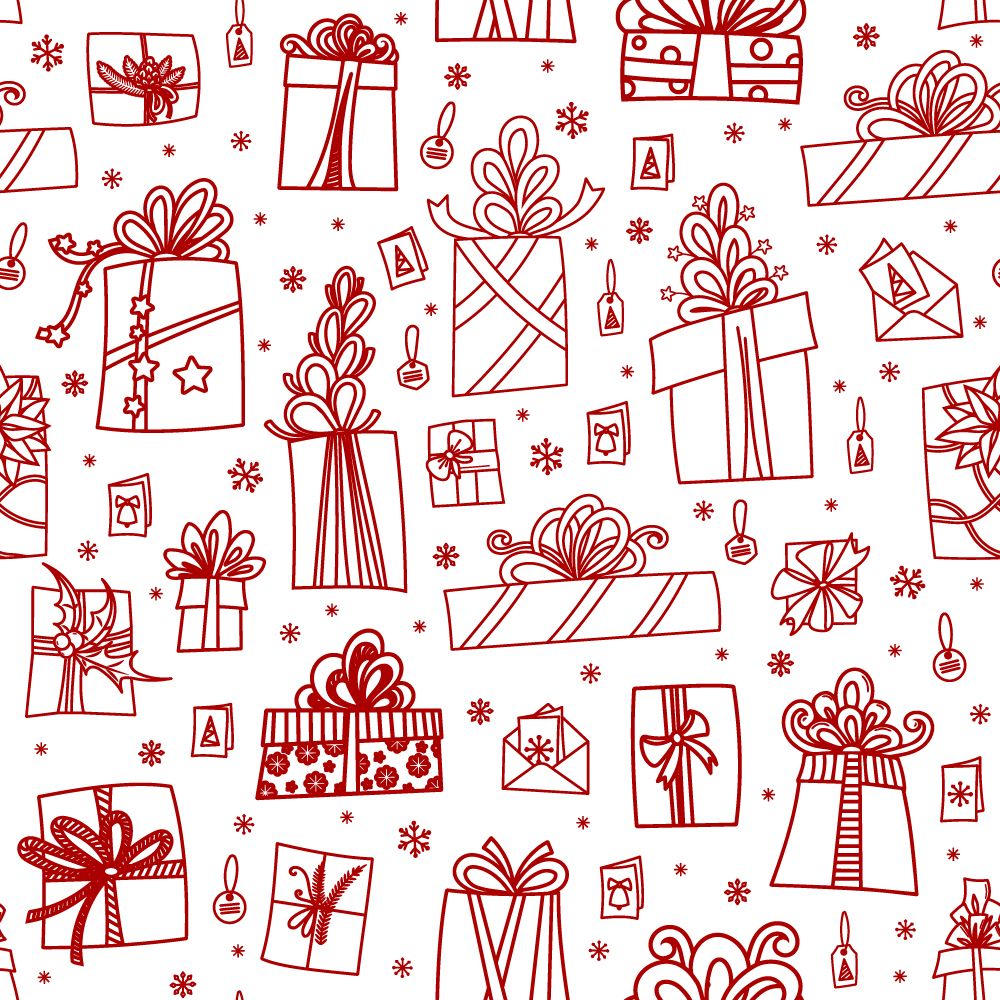 Christmas presents pattern|D-1237389