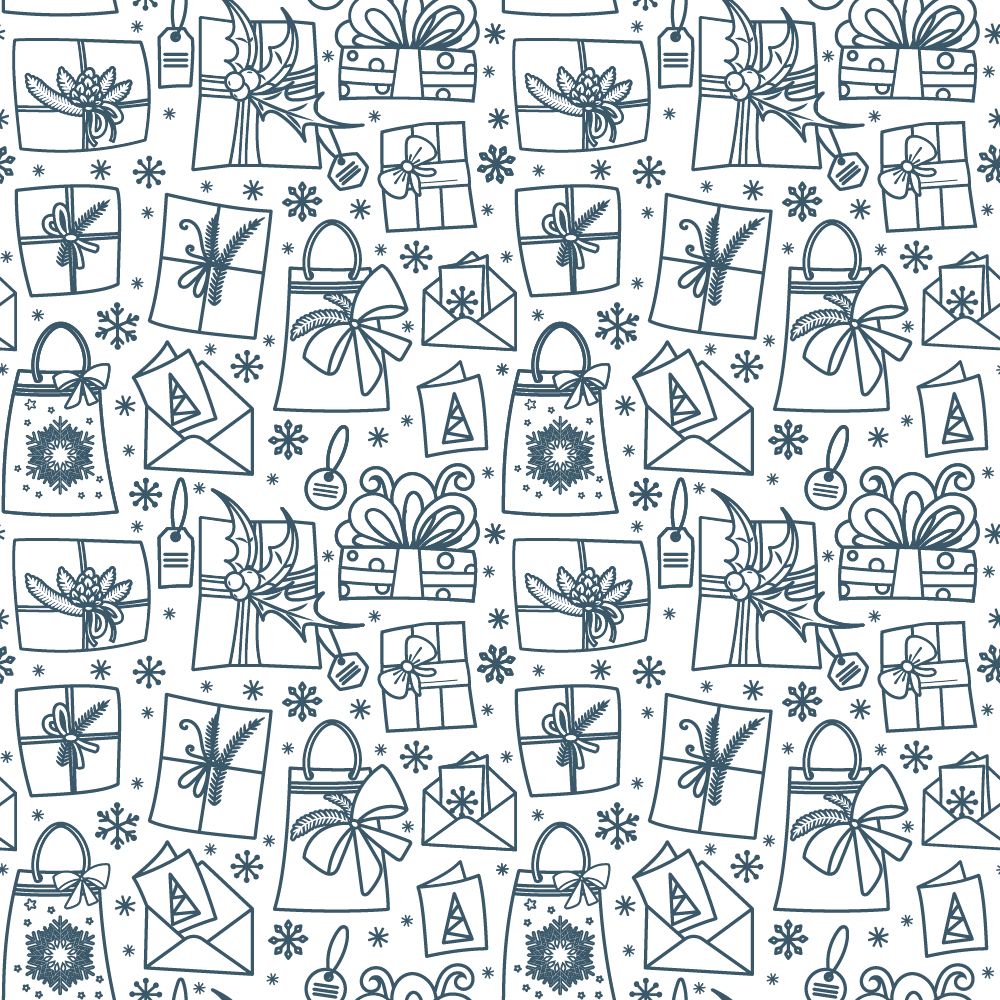 Christmas presents pattern|D-1238088