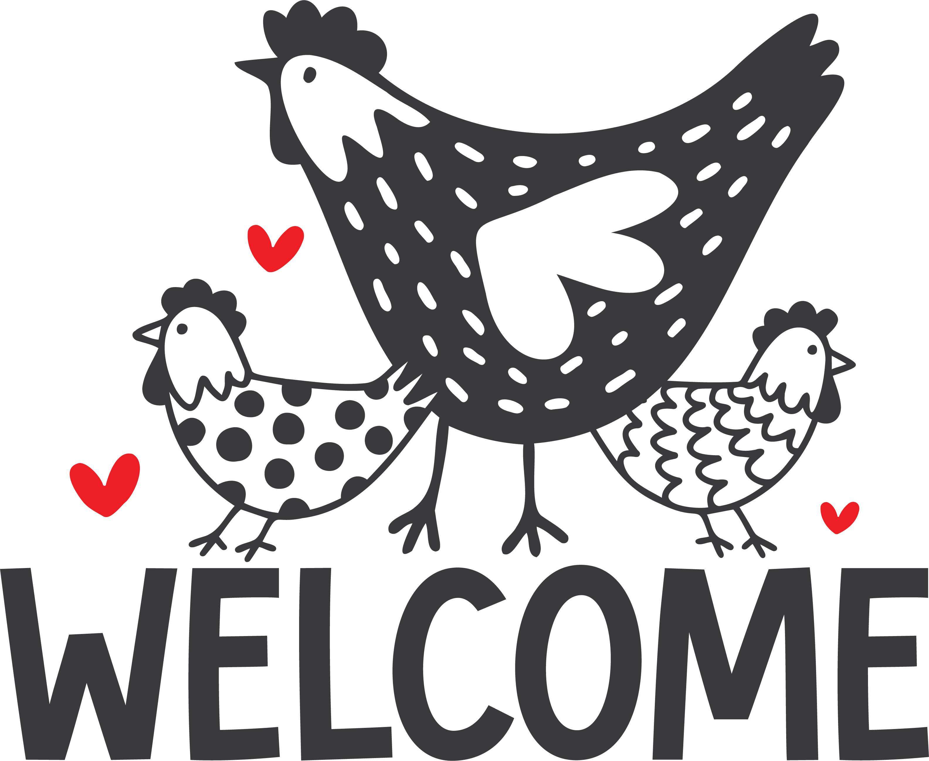 Welcome Chickens|D-1228006