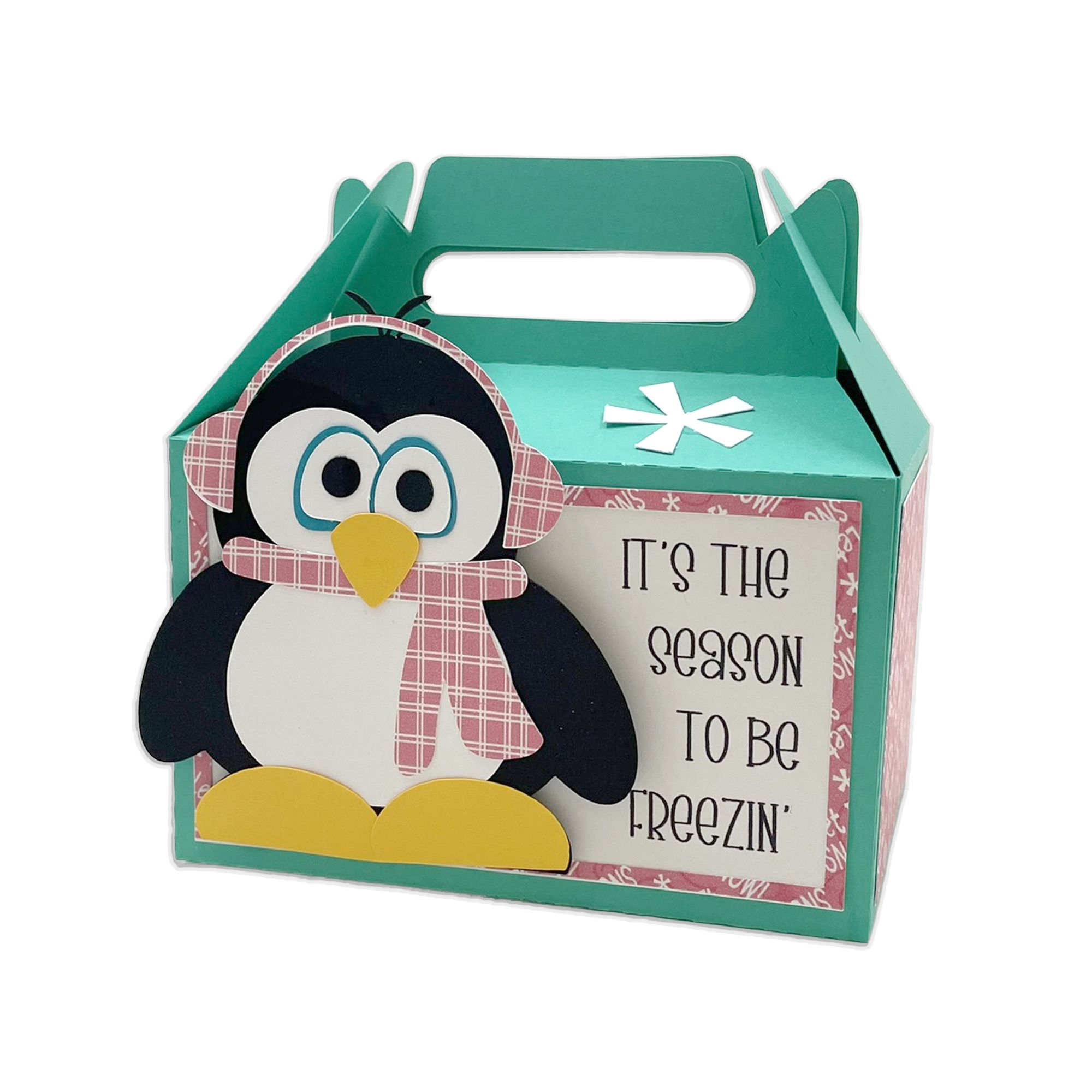 Winter Penguin Gable Box 3D Box|D-1241918