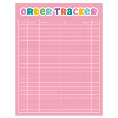 Order Tracker Printable