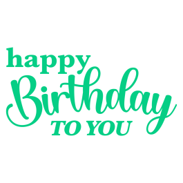 Happy Birthday Sentiment for Cards|D-1246267