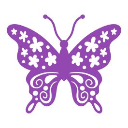 Swallowtail Butterfly Silhouette SVG for DIY Crafting|D-1241453