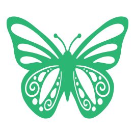 Swallowtail Butterfly Silhouette SVG for DIY Crafting|D-1241453