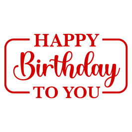 Happy Birthday Sentiment for Cards|D-1246267