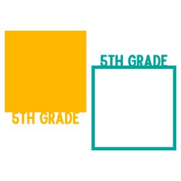 Fifth Grade Background and Frame