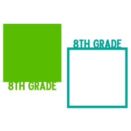 Eighth Grade Background and Frame