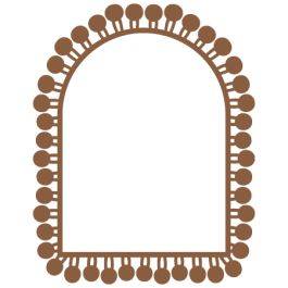 Arch Pom Pom Frame