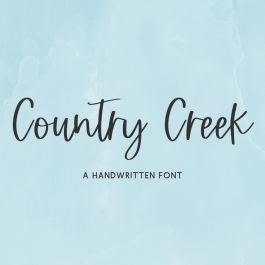 Country Creek Script