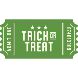 Trick or Treat Ticket Coupon|D-1228710