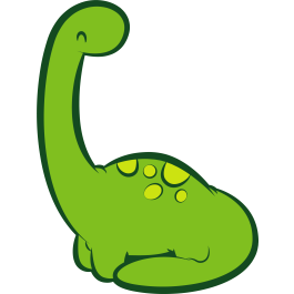 cute brontosaurus
