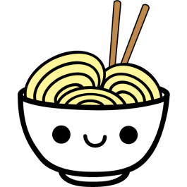 kawaii ramen bowl