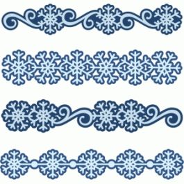 snowflake borders