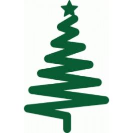 tree christmas lines