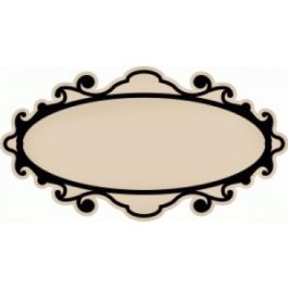 thankful tree - oval decor frame|101379