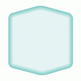 nested rounded hexagons