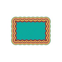 nested scalloped rectangles