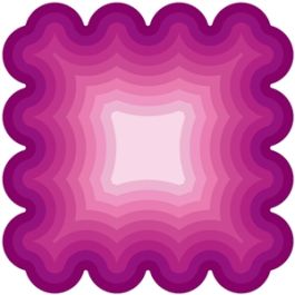 inverted nested scalloped square