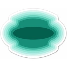 nested modified oval