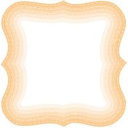 stitched fancy label frames