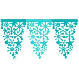 snowflake bunting