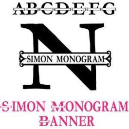 pn simon monogram banner
