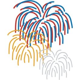 fireworks print