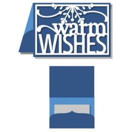 gift card holder - warm wishes